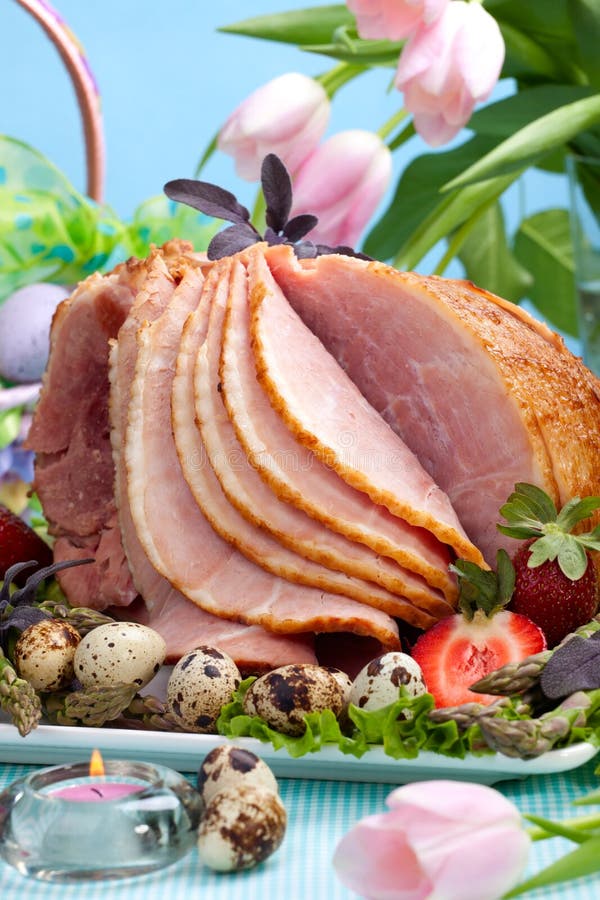 Easter ham stock image. Image of celebration, prepared - 8097673