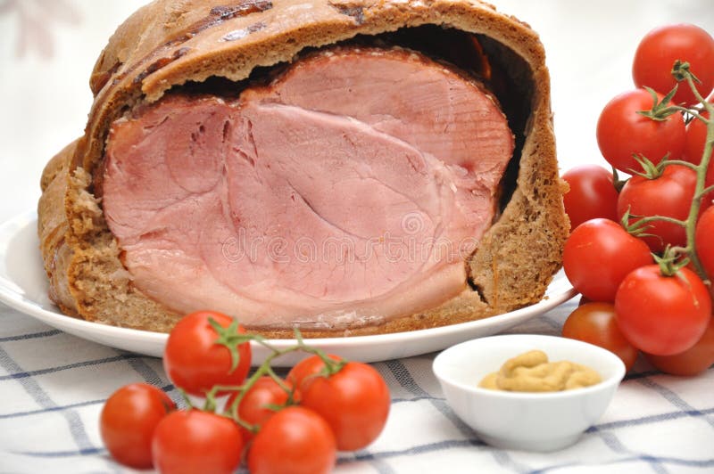 Traditional Easter Roasted Turkey Stock Photo - Image of celebration ...