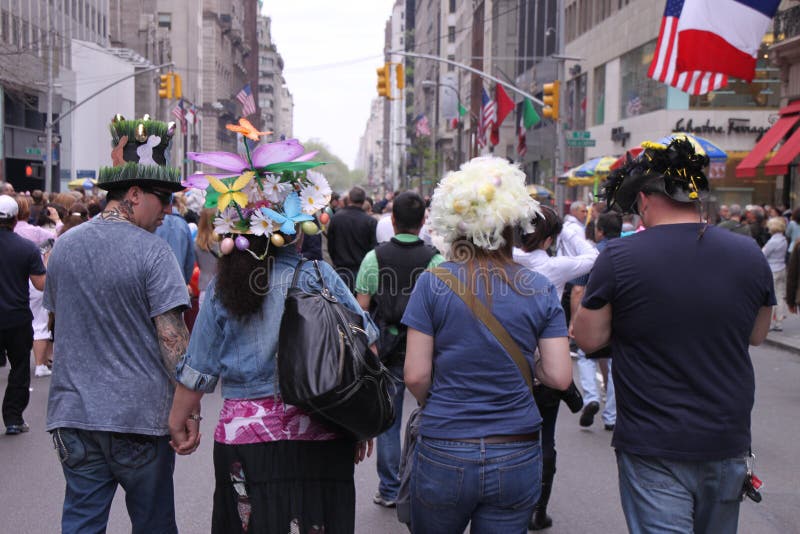 Easter hats parade editorial stock image. Image of fashion - 19333609