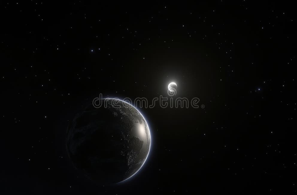 Easter Holiday Background Featuring a Solar System with Egg-shaped ...