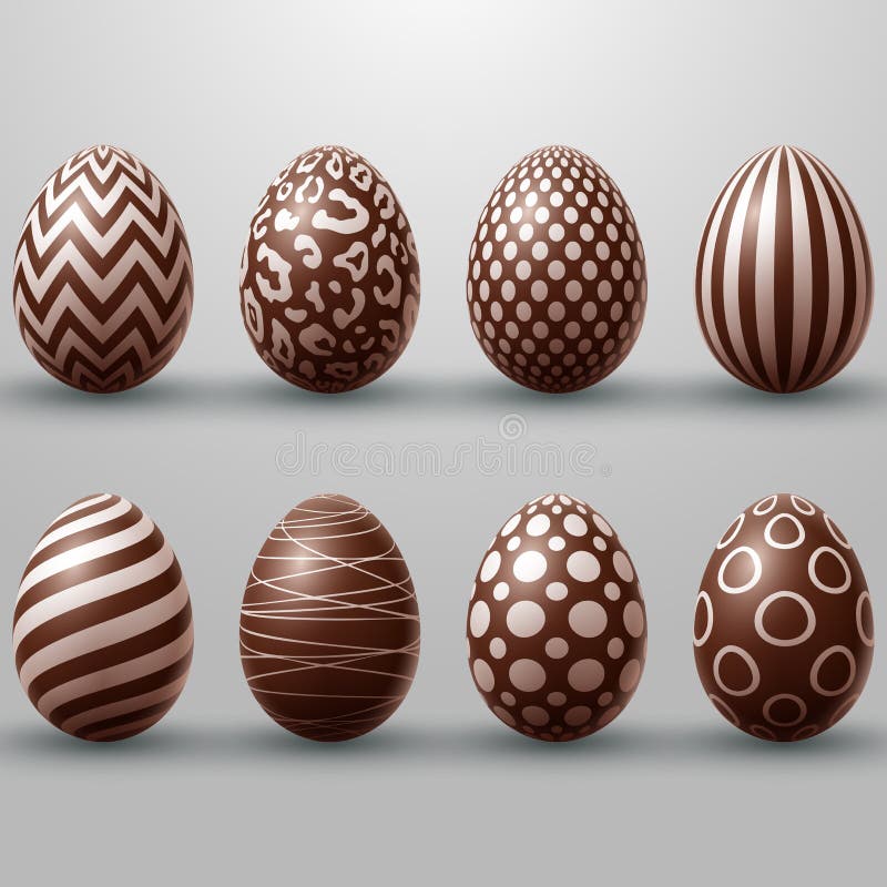 Colored Chocolate Easter Eggs for the Holidays on Dark Wicker Table ... Colored Chocolate Easter Eggs for the Holidays on Dark Wicker Table ...