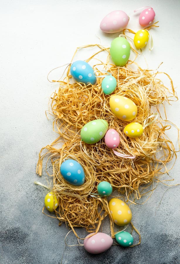 Easter Festive Card Concept Stock Image - Image of easter, composition ...