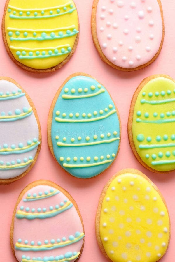 Easter Homemade Gingerbread Cookie Stock Image - Image of decoration ...