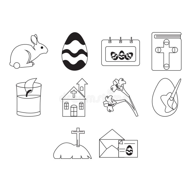 Easter Egg 3D Icon. Red Green Color Egg, Isolated White Background ...