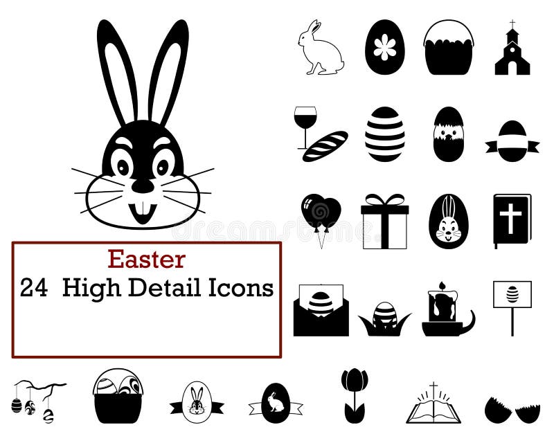 Easter Icon - Calendar with Sun Stock Vector - Illustration of bright ...