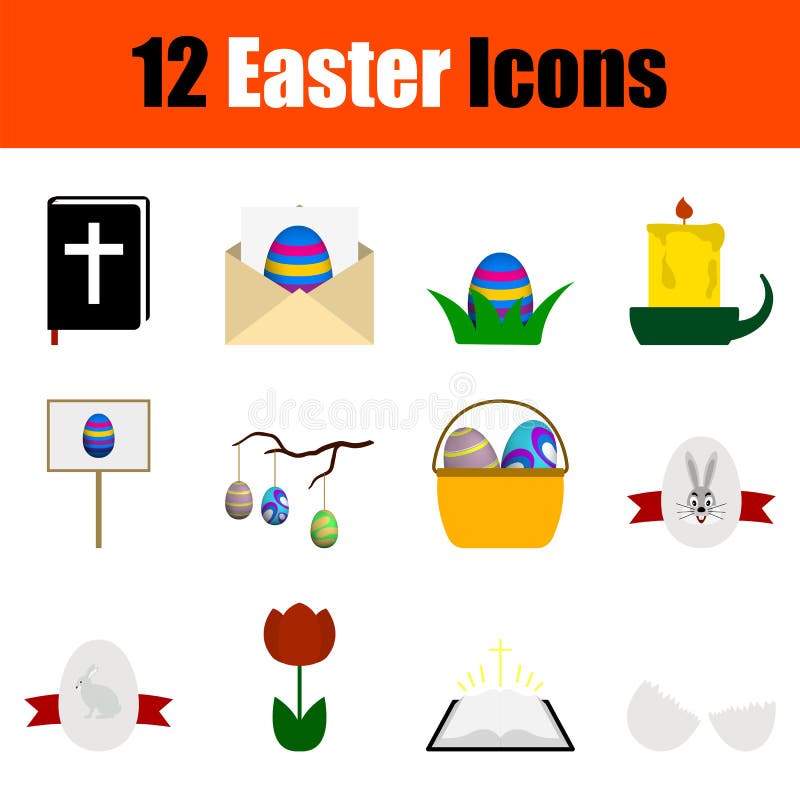 Easter Icon - Calendar With Sun Stock Vector - Illustration of bright ...