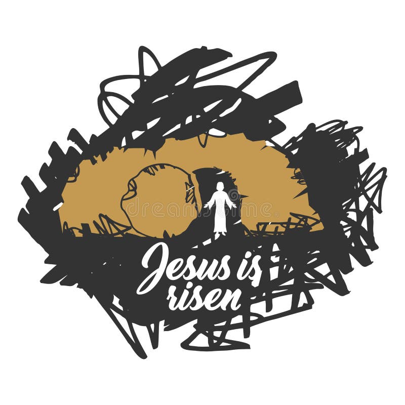 Jesus Risen Tomb Stock Illustrations – 1,106 Jesus Risen Tomb Stock ...