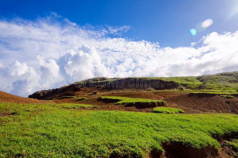 Moai stock photo. Image of monument, mystery, rapa, easter - 42938508