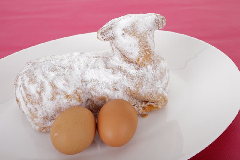 Easter lamb stock image. Image of lamb, baked, cake, food - 25145453