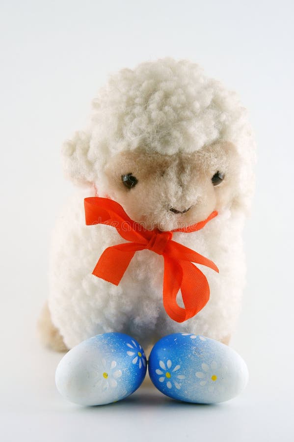 Easter lamb stock image. Image of white, easter, lamb - 38102427