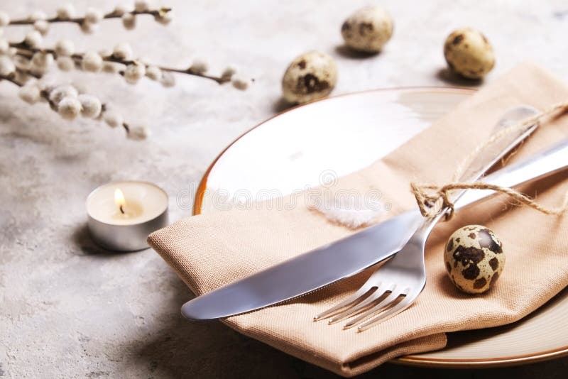 Easter Laying Table Appointments, Table Setting Options. Silverware ...