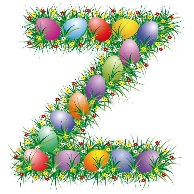 Easter Letter - E Picture. Image: 4366764