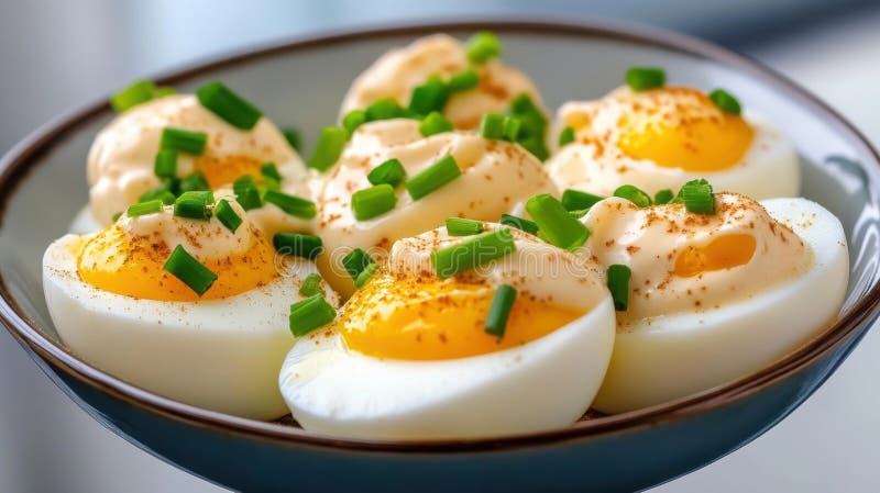 Easter Lunch with Scalloped Potatoes, Ham, and Colorful Eggs Stock ...