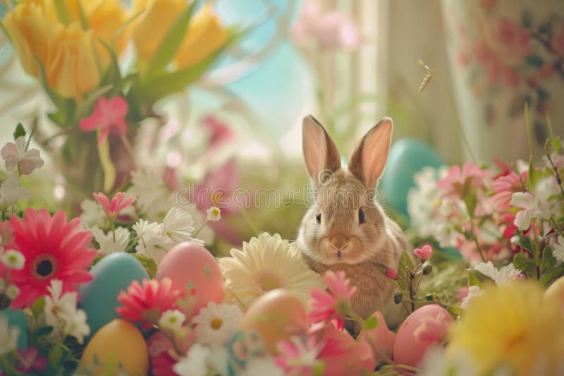 Easter Monday Celebrations Bloom Stock Illustration - Illustration of ...