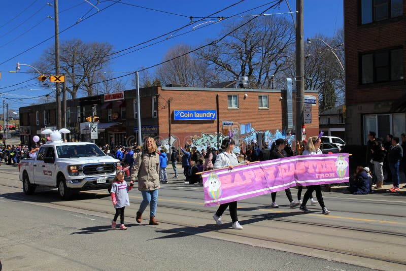 Easter Parade in Toronto editorial stock photo. Image of festival ...
