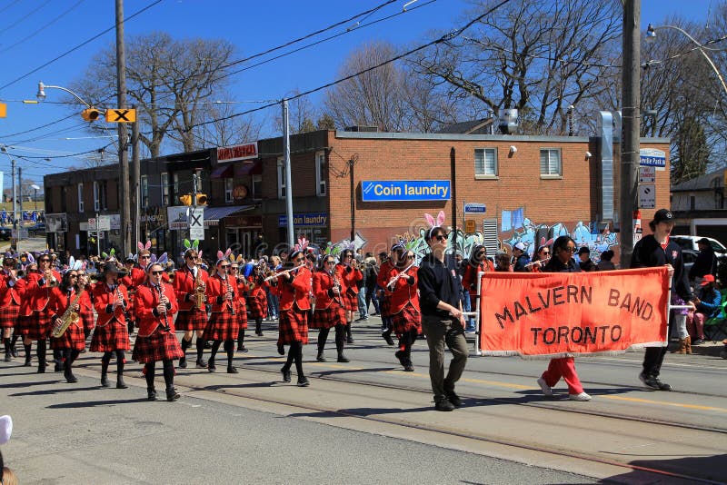 Easter Parade in Toronto editorial stock image. Image of parade - 274699589