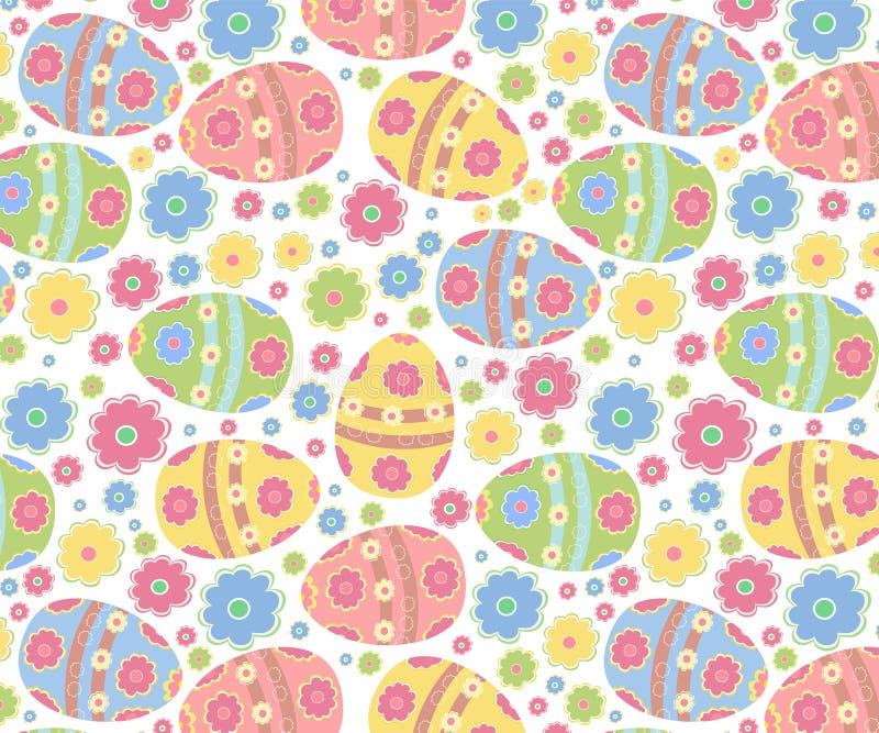 Easter pattern stock vector. Illustration of ornament - 23812553