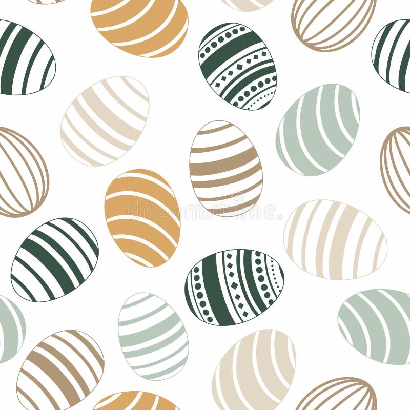 Easter Pattern stock vector. Illustration of kids, animalpattern ...