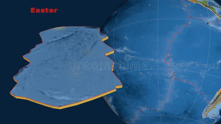 Easter Plate Described and Presented - Satellite Stock Illustration ...