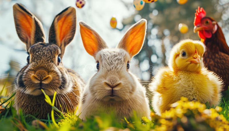Easter rabbit stock photo. Image of traditional, rabbit - 12475024