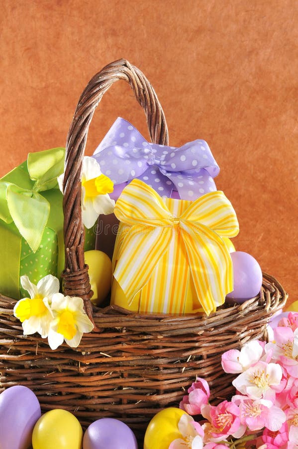Easter presents stock photo. Image of copy, holiday, congratulation ...
