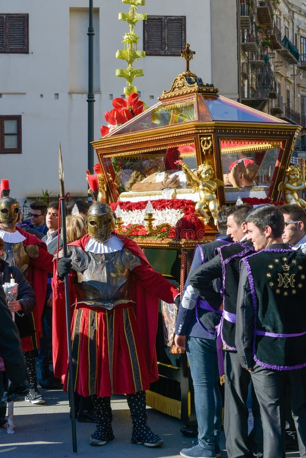 Easter procession editorial stock image. Image of christian - 40048914