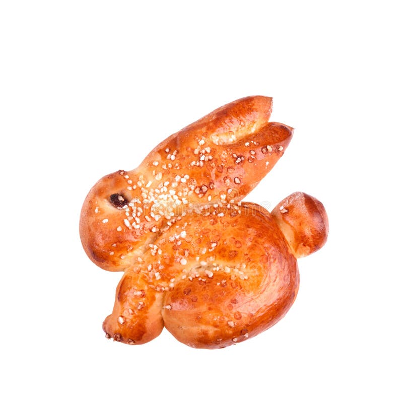 Easter Rabbit Bun stock image. Image of breakfast, biscuit - 13290969