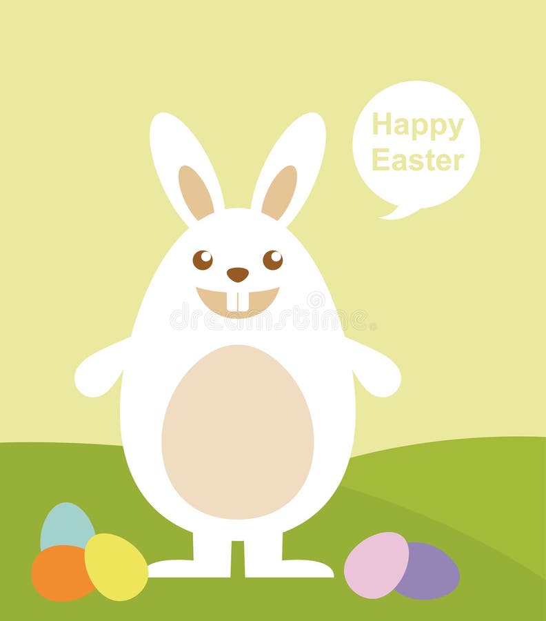 Bunny and Easter Symbols stock vector. Illustration of gonepteryx ...