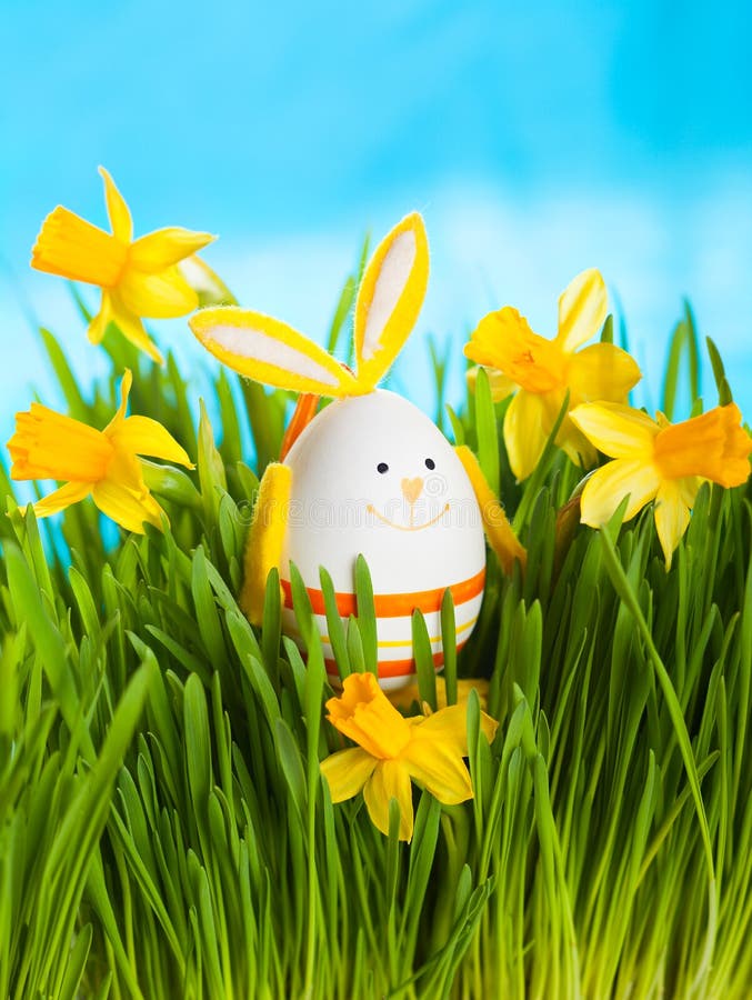 Easter rabbit stock photo. Image of traditional, rabbit - 12475024