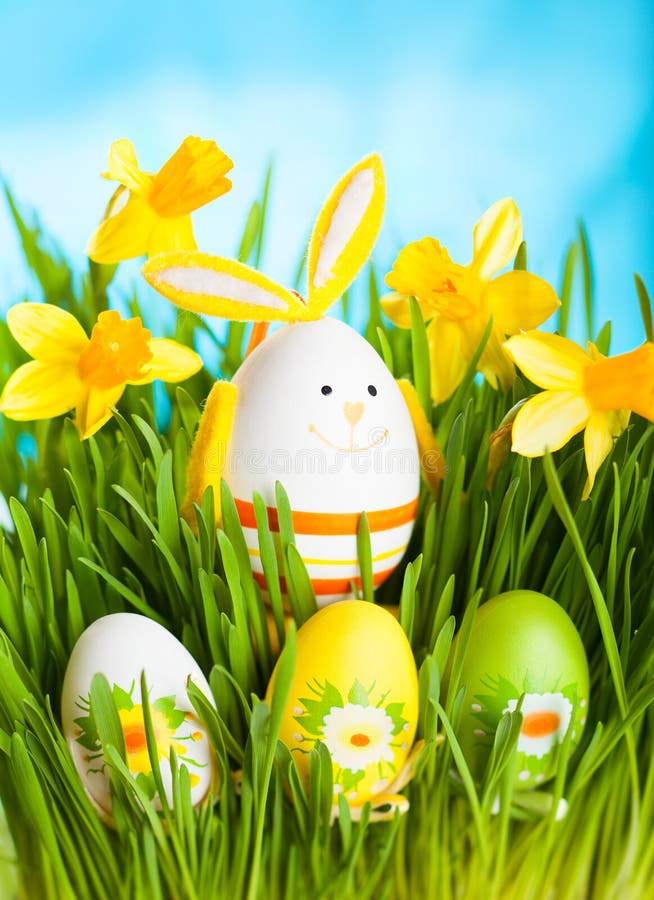 Easter rabbit stock photo. Image of traditional, rabbit - 12475024