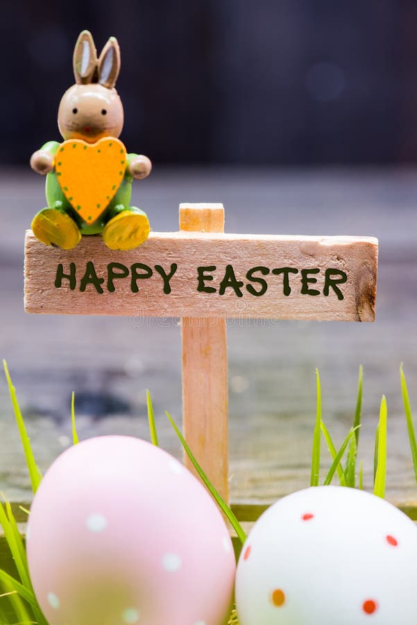 Easter with Rabbit stock photo. Image of event, sign - 87357340