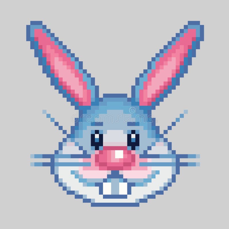 Pixel art easter stock illustration. Illustration of ears - 29667409
