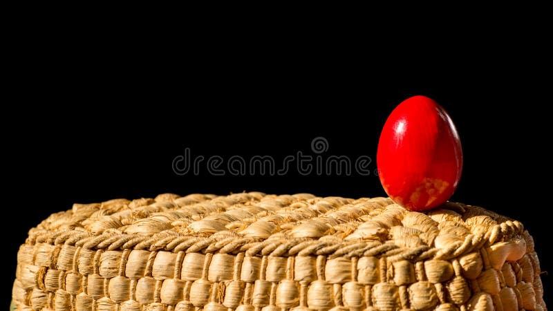 Easter red egg stock photo. Image of traditional, easter - 52007286
