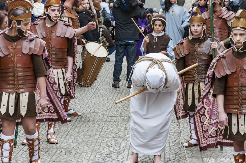 Easter Religious Procession in Barile, Basilicata Italy Editorial Photo ...