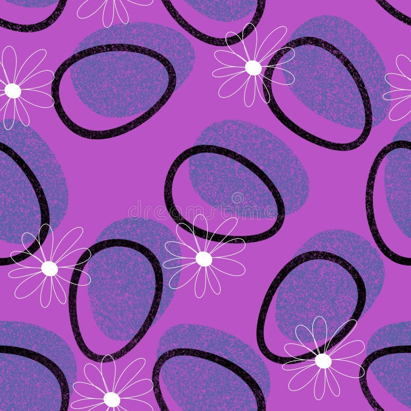 Easter Retro Eggs Seamless Spring Pattern for Kids Clothes Print and ...