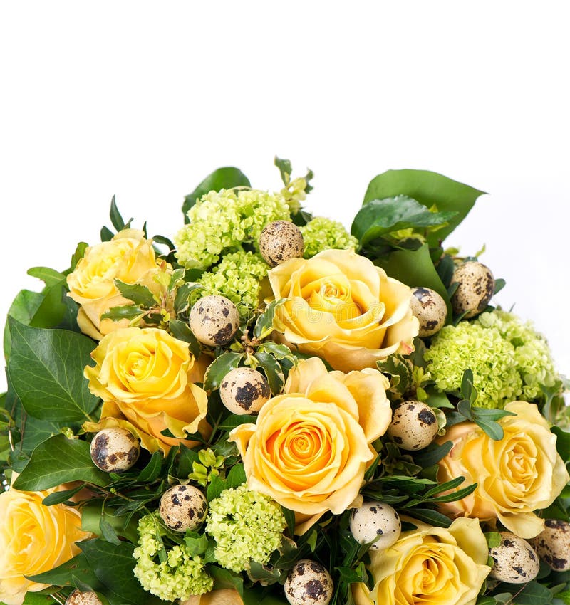 Easter roses bouquet stock image. Image of colorful, spring - 19069253