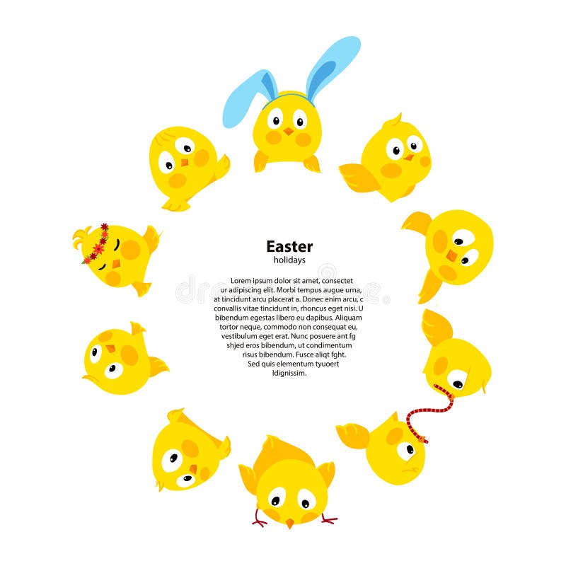 Round Chicks Stock Illustrations – 204 Round Chicks Stock Illustrations ...