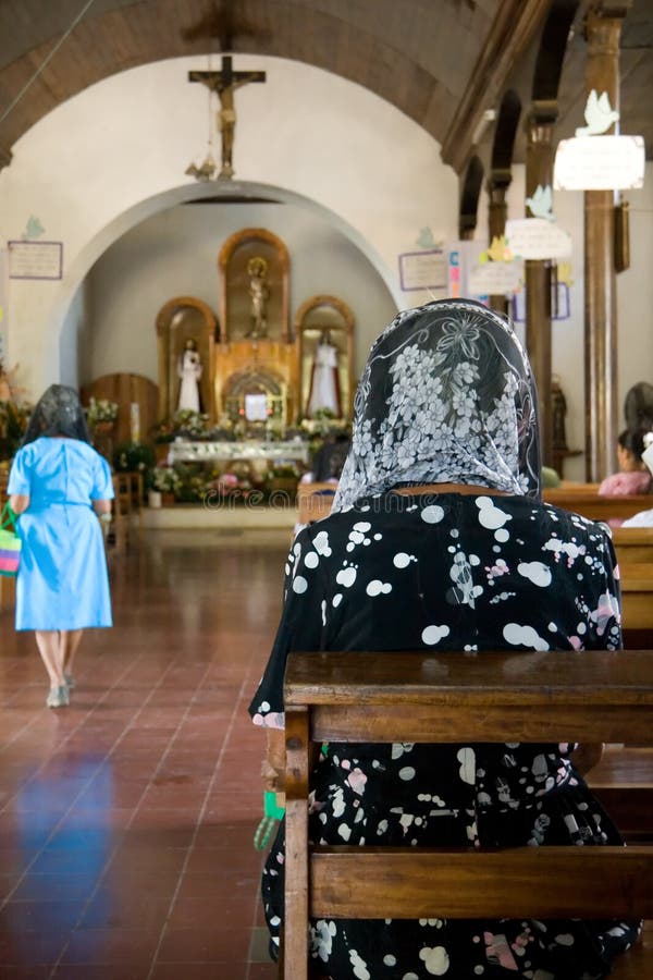 Easter Service Alter stock image. Image of catholic, decorations - 52397901