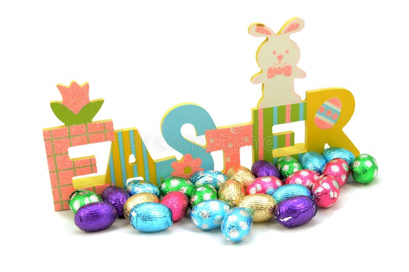 Easter Sign stock photo. Image of celebration, festivity - 3917360