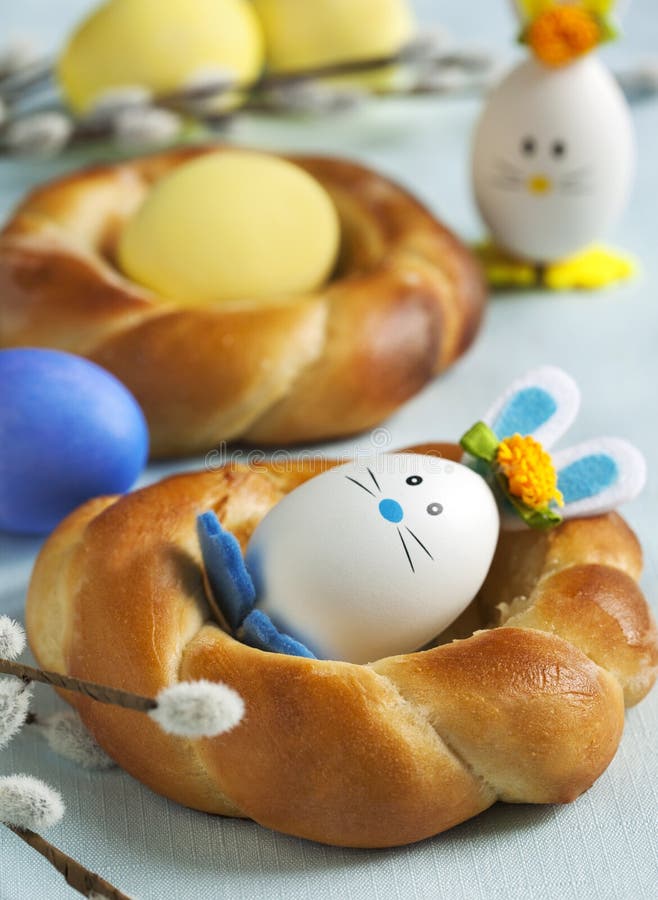 Easter bread basket stock photo. Image of bakery, fresh - 36696922