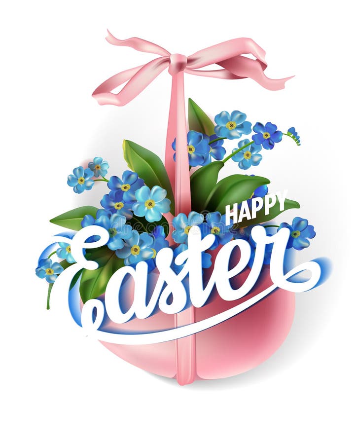 Easter spring illustration stock vector. Illustration of ornate - 66548764