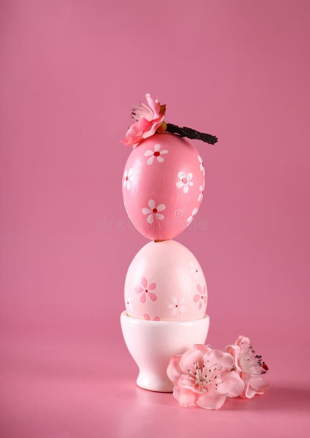 Easter Still Life Decor Eggs Stock Photo - Image of composition, food ...