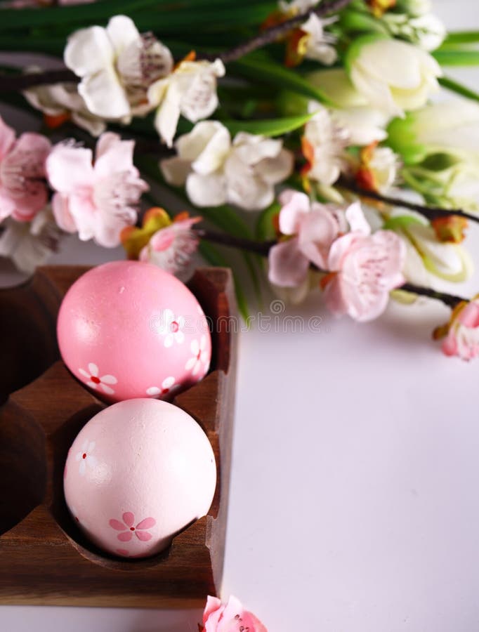 Easter Still Life Decor Eggs Stock Photo - Image of nature, decor ...