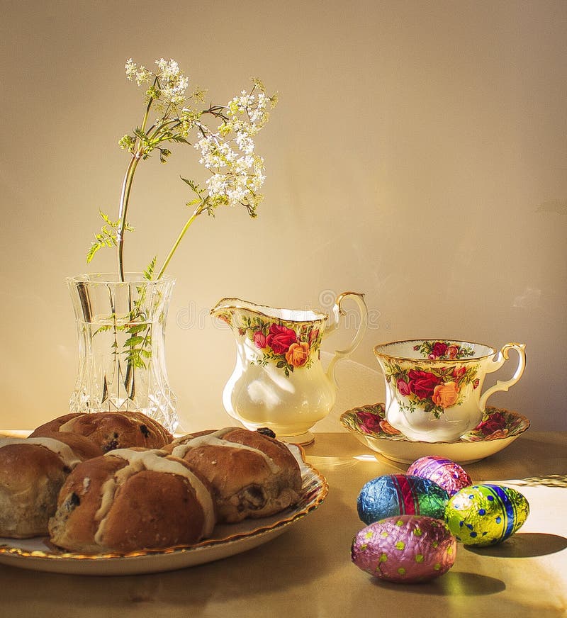 Easter still life stock image. Image of gift, decoration - 2494757