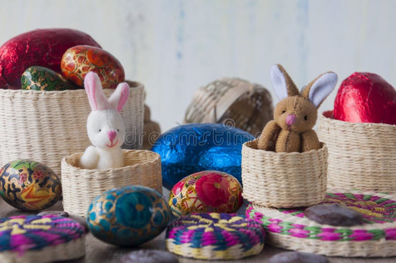 Easter surprise stock photo. Image of feast, eggs, candy - 67874790