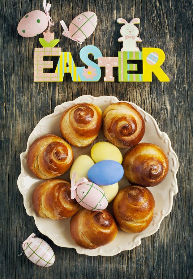 Easter bread basket stock photo. Image of celebrate, festive - 36696922
