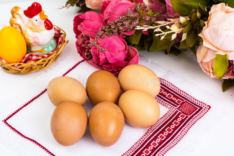 Easter symbol chicken eggs stock image. Image of celebration - 89060845