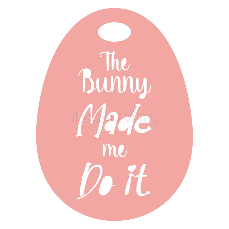 Easter Tag with Colourful Easter Egg in Pastel Color Stock Vector ...