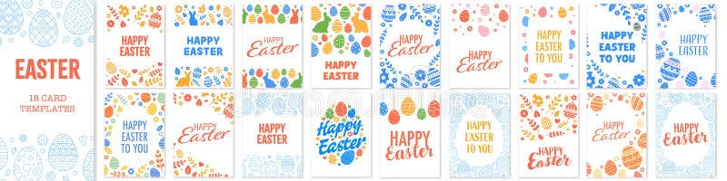 Easter Template Card Stock Illustrations – 92,284 Easter Template Card ...