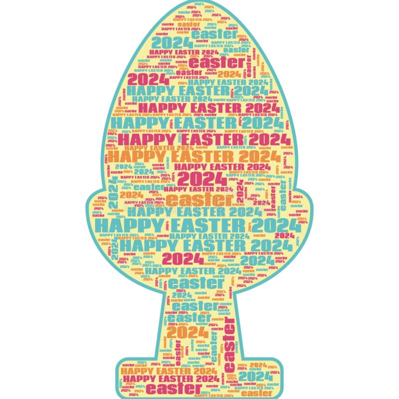 Easter Text Card. Thanks Giving Jesus Stock Illustration - Illustration ...